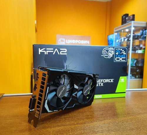 Видеокарта KFA2 nvidia GeForce GTX 1650EX 4Gb DDR6