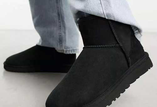 Угги UGG Mini Classic Black в замше