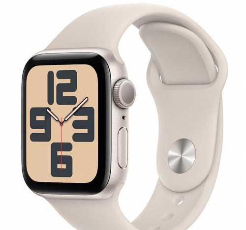 Часы apple watch SE 40mm starlight
