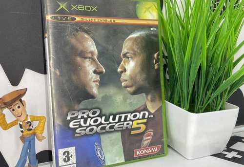 Pro Evolution Soccer 5 (Xbox Original) Б/У