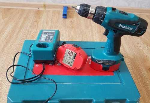 Аккумуляторная дрель шуруповерт makita 18v