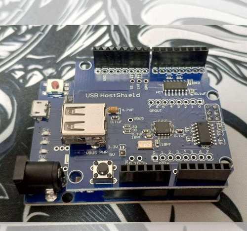 Arduino Leonardo R3   Arduino Host Shield