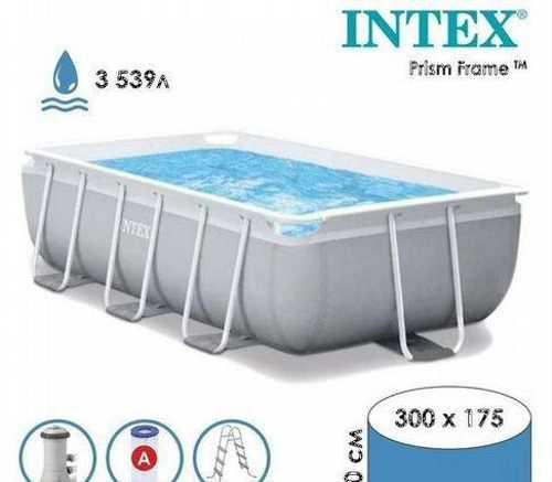 Каркасный бассейн Intex 3.05m x 1.70m x 81cm