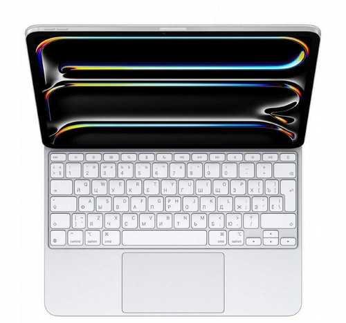 Новая Magic Keyboard iPad Pro 13 white