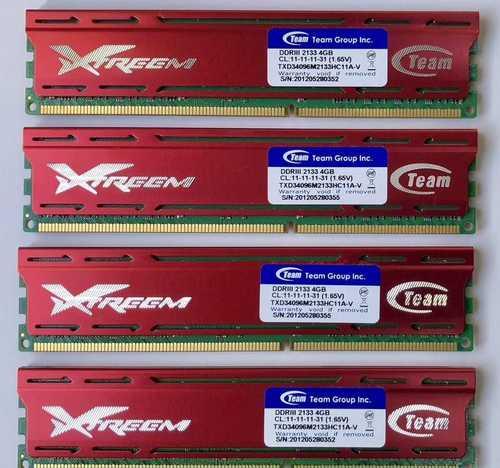 Team Group DDR3 16GB 2133MHz