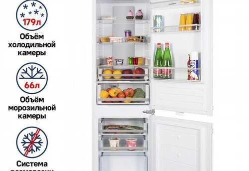Холодильник встраиваемый maunfeld MBF177nfwh