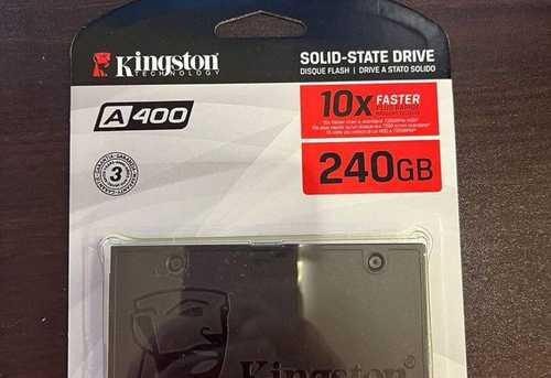 SSD накопитель Kingston A400 SA400S37/240Gb