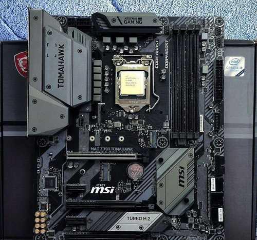 Комплект Intel Core i7 9700F/MSI Z390