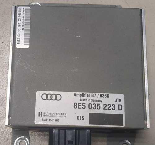 Усилитель звука Audi A4 (B7), 2006