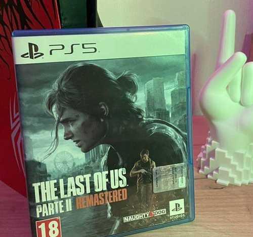 The last of us part 2 remastered ps5 диск