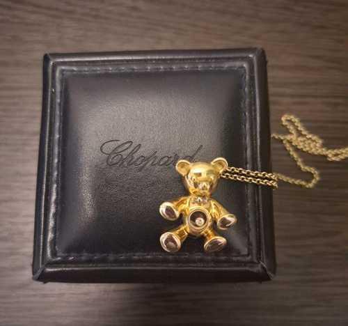 Chopard подвеска,Heppi diamonds teddy bear