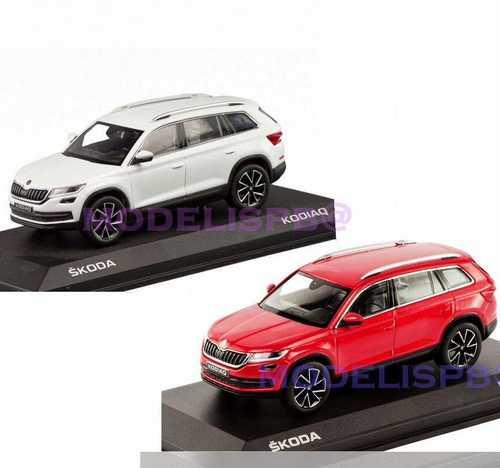 1/43 Skoda Kodiaq 2017 Norev Шкода Кадьяк 4х4 вар