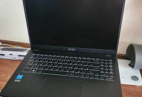 15.6" ноутбук msi modern 15 b11m-002ru