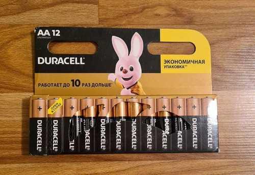 Батарейки Duracell AA "пальчиковые"