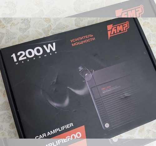 Автомобильный усилитель AMR 1200W PRO 1.600