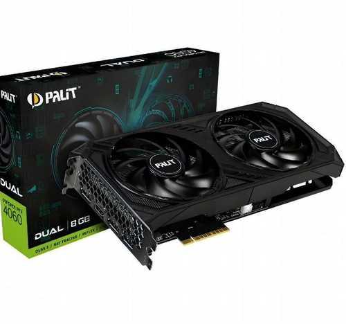 Видеокарта Palit RTX 4060 8GB новая