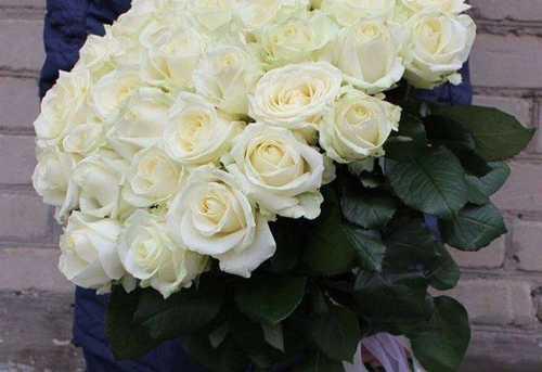 Букет из 29 белых роз Красноярск