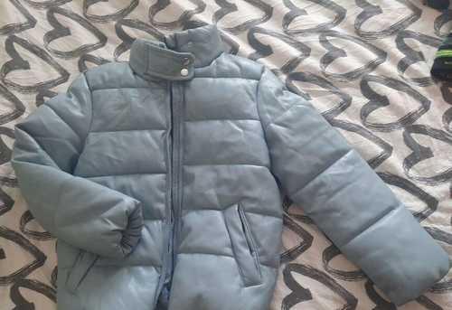 Куртка для девочки теплая 146