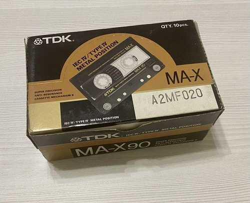 Аудиокассеты TDK MA-X 90