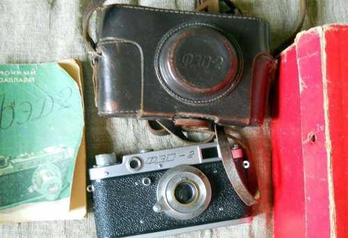 Компактные советские фотоаппараты мир и фэд-2