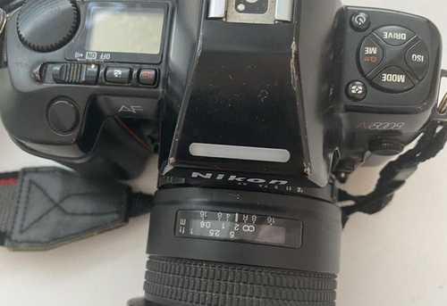 Плёночный фотоаппарат nikon 8008