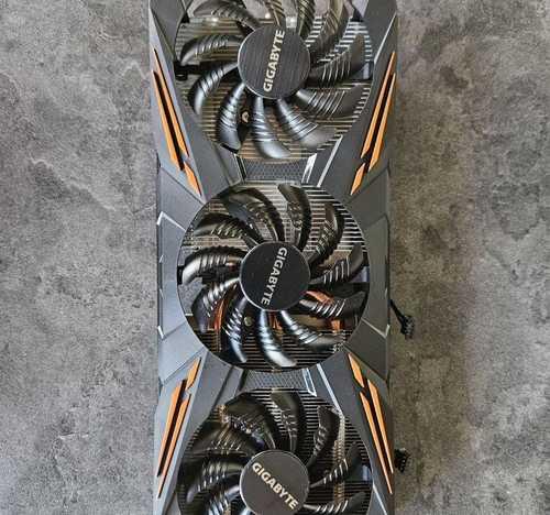 Система охлаждения от видеокарты gigabyte 1070ti