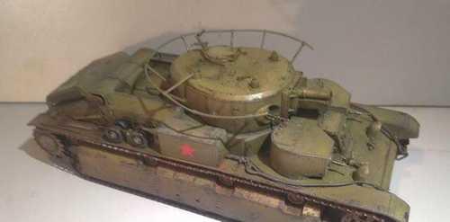Модель танка т-28