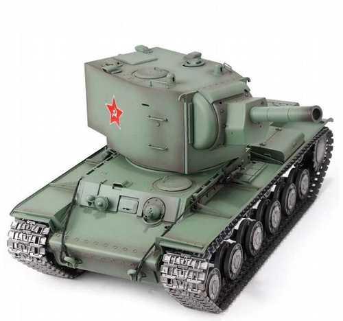 Радиоуправляемый танк Heng Long Long KV-2 (Россия) Pro V7.0 масштаб 1:16 - 3949-1Pro V7.0