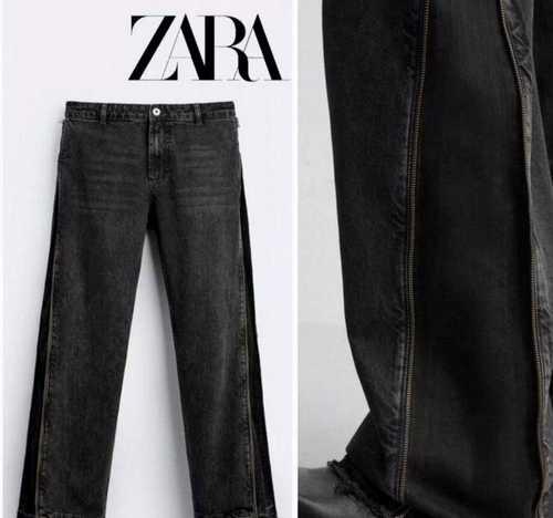 Джинсы zara flared type