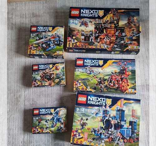 Lego nexo knights:70315,70323,70313,70316,70317