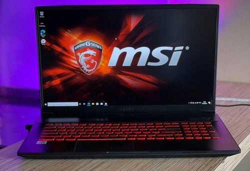 Игровой MSI/i5 10500/17.3/144/RTX 3050ti/SSD