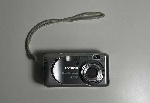 Цифровой фотоаппарат Canon powershot A430
