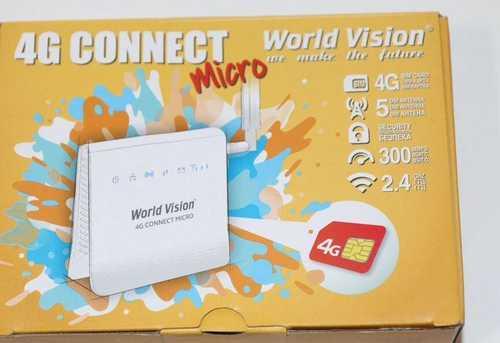Wifi роутер world vision 4G connect micro