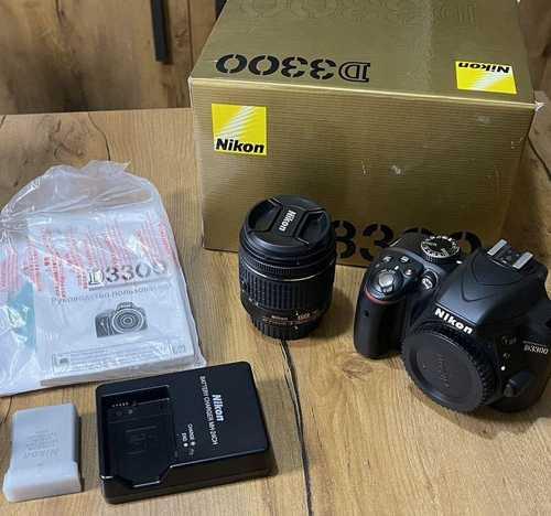 Фотоаппарат Nikon D3300 kit 18-55mm Новый