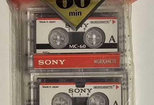 Микрокассеты Sony MC 60