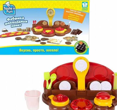 Игровой набор "Фабрика шоколадных монет", Taste'n