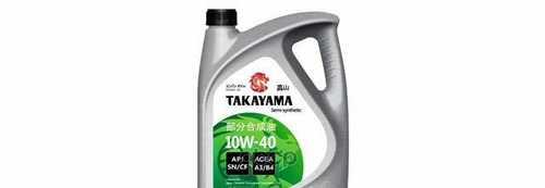 Масло моторное takayama SAE 10W-40 API SN/CF 4л