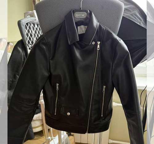 Куртка из экокожи zara для девочки