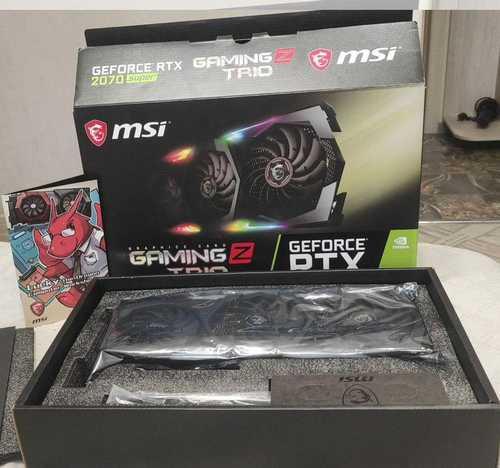 Видеокарта msi RTX 2070 super