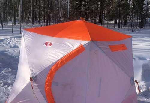 Палатка медведь куб 2 с теплым полом