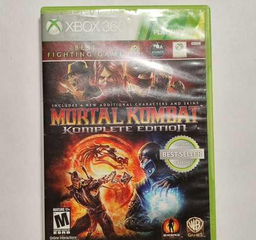 Mortal Kombat Komplete Edition Xbox 360