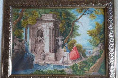 Картина "Сцена в парке 1740-е гг