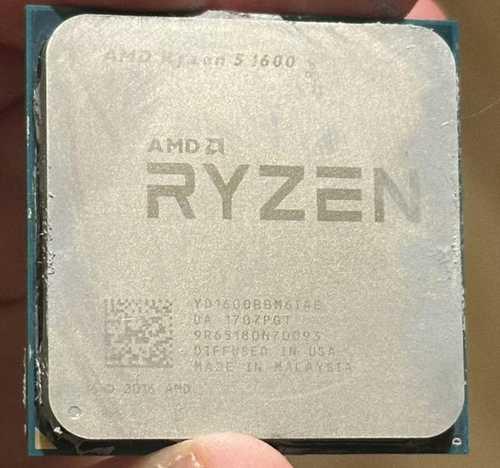 Процессор amd ryzen 5 1600