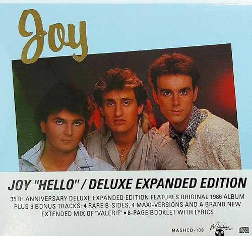 CD JOY - hello   Bonus tracks (CD) (1986/2021) Del