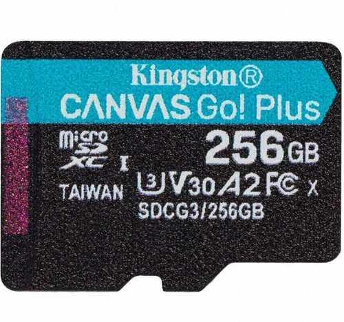 Карта памяти Kingston microsdxc Canvas Select GO P