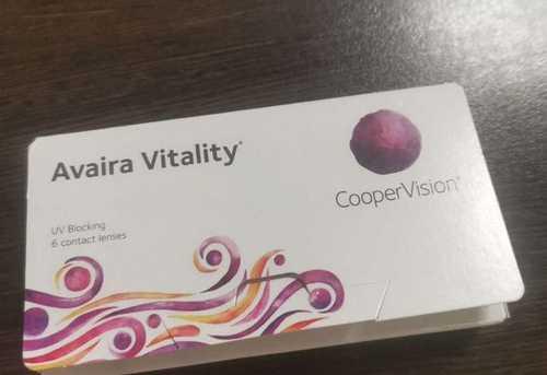 Линзы контактные Avaira Vitality