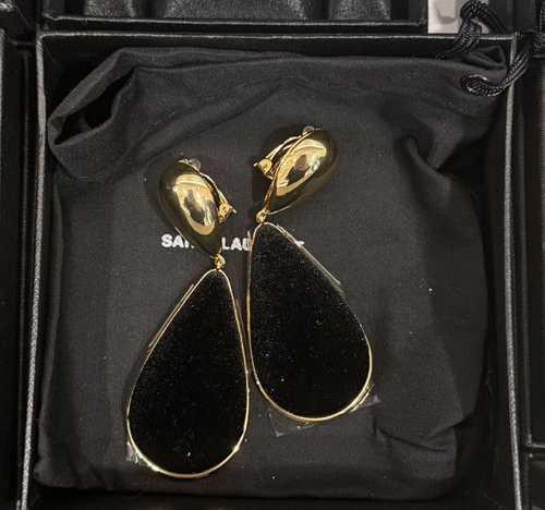 Серьги saint laurent