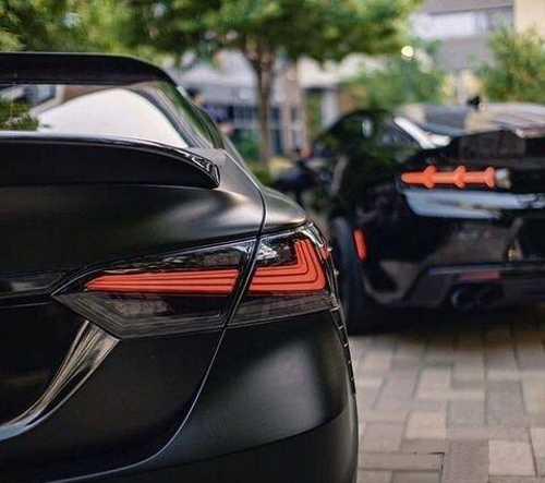 Camry 70 Стоп сигналы в стиле Lexus диодные O8AF4