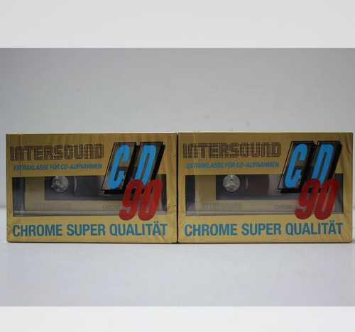 Intersound Chrome Super CD 90 Аудиокассеты