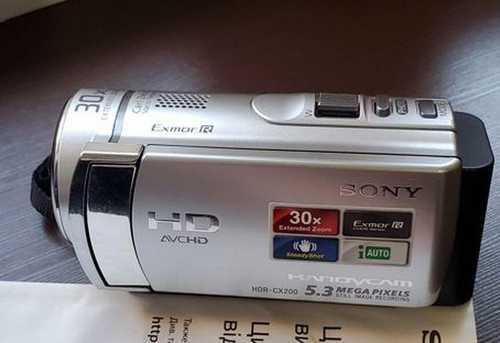 Цифровая видеокамера Sony HD